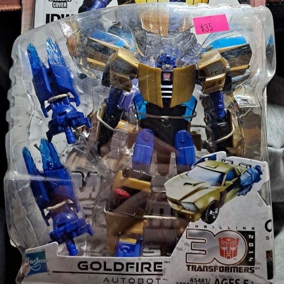 Hasbro | Toys | Transformers Generations Goldfire 3th Anniversary | Poshmark